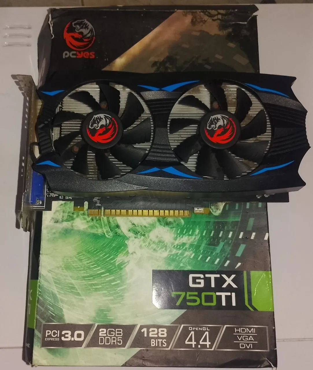 "gtx 750 ti" - Placas de Vídeo no Brasil