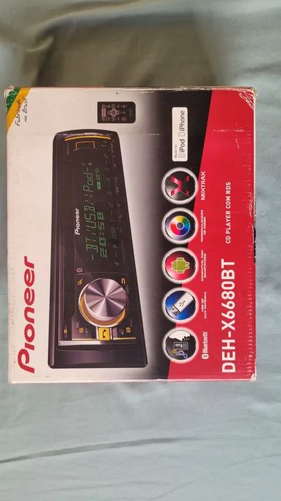 Som automotivo Pioneer DEH-X6680BTT - Aparelhos de Som - Imperial ...