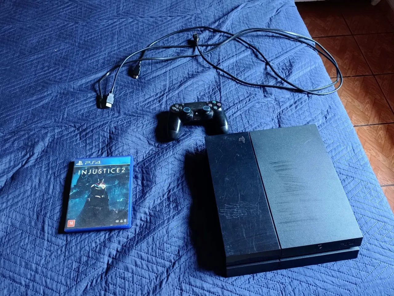 Ps4 Playstation 500GB + Injustice + controle por 1.100 - Consoles de ...