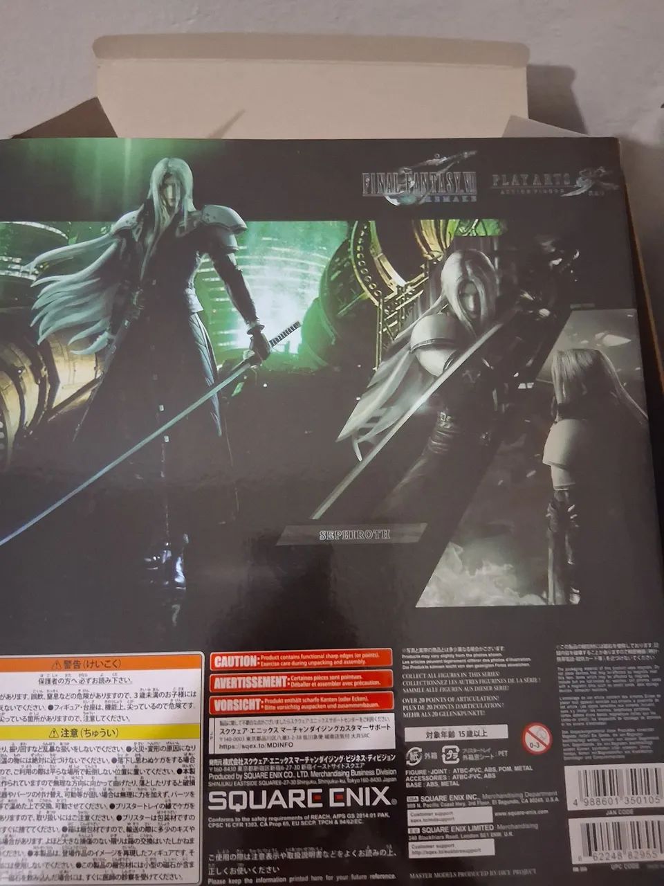 Play arts kai final fantasy vii remake sephiroth - Hobbies e coleções ...