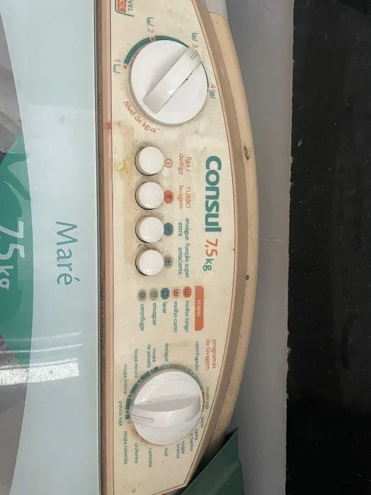maquina consul 7,5kg usada - Máquinas de Lavar e Secadoras - Estados ...