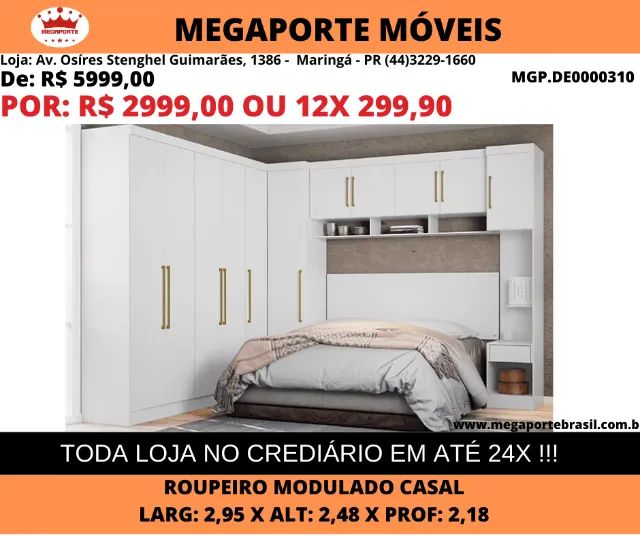 "roupeiro modulado" no Brasil