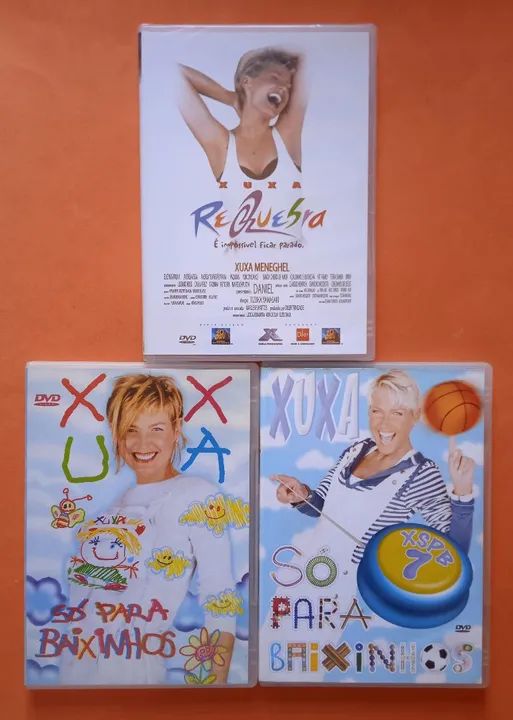Dvd Xuxa Requebra (Lacrado) + Só Para Baixinhos 1 e 7 - CDs, DVDs etc ...