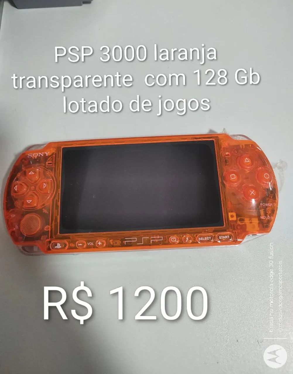 PSP mod várias cores transparentes - Consoles de Vídeo Game ...