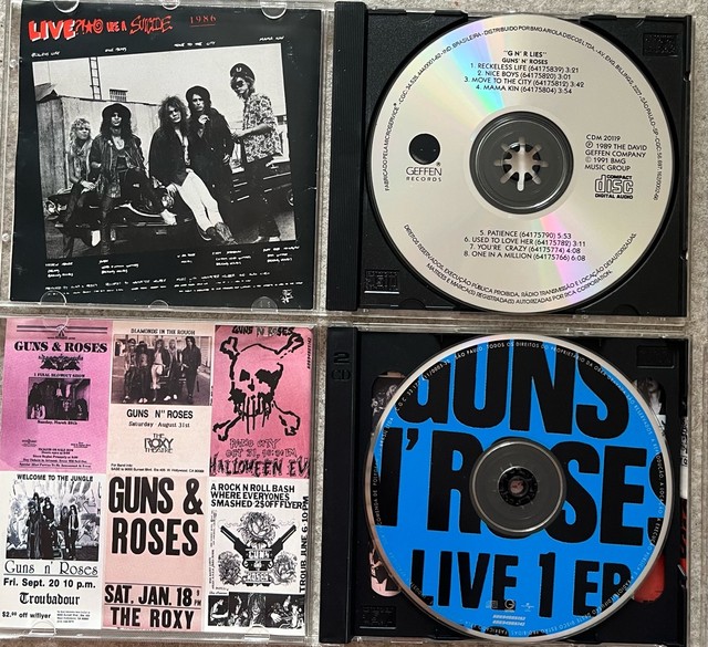 Coleção de CDs Guns and Roses - CDs, DVDs etc - Vila Mariana, São Paulo ...