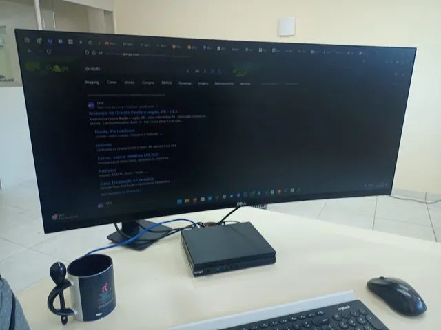 "monitor curvo 34" no Brasil