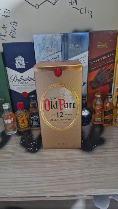 Whisky Grand Old Parr 12 Anos - 1 Litro - Equipamentos Para Comércio ...