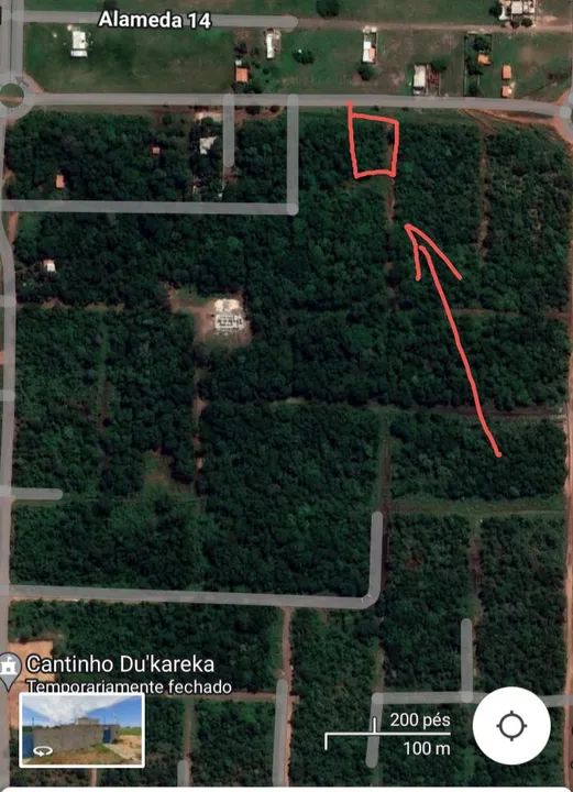 Lote lindeiro de 437,50m² em Luzimangues - Village Morena - Terrenos ...