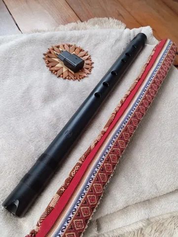 Flauta # Quena # Quenacho Peruano original # Flauta Luthier # Bamboo ...