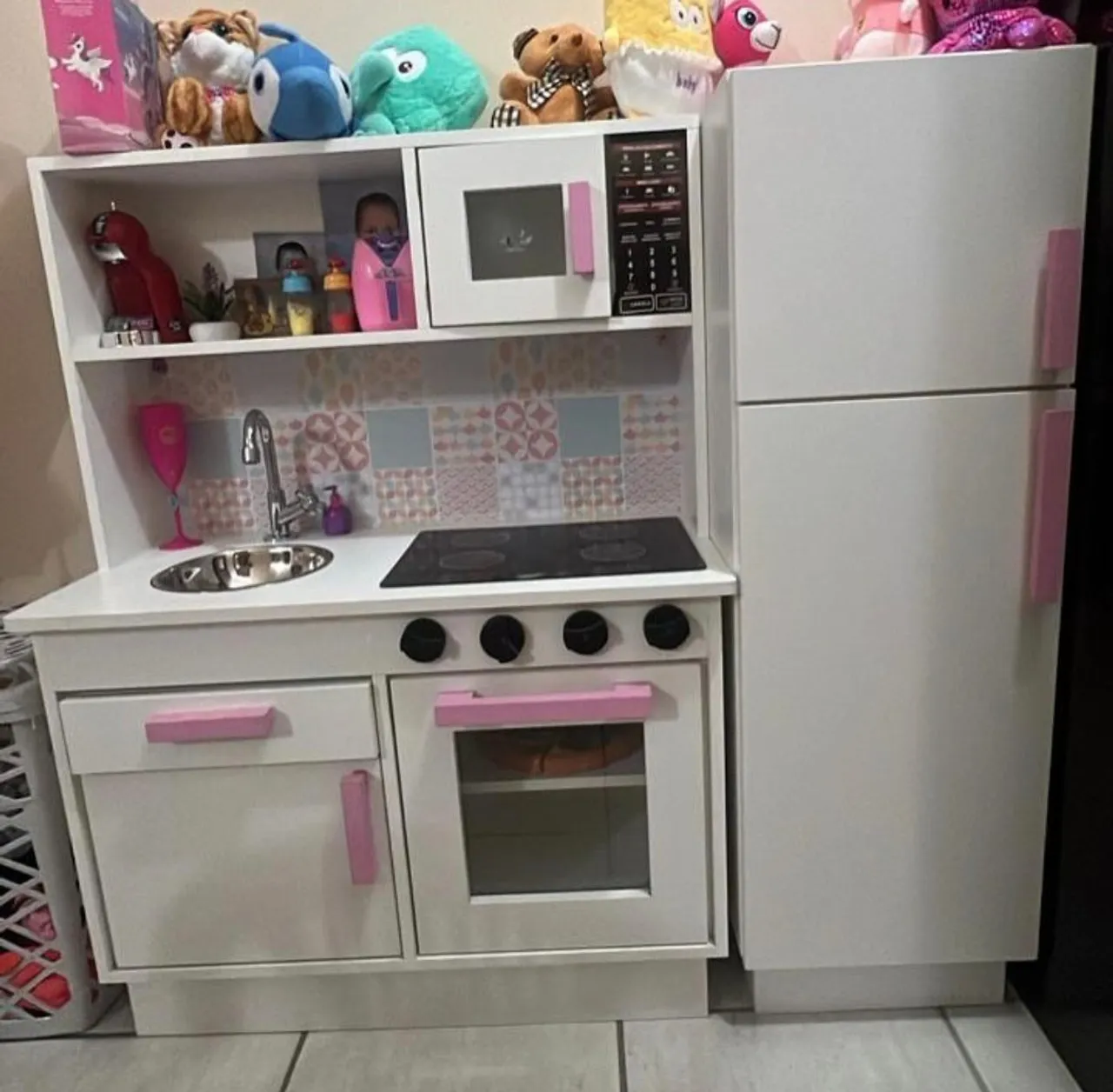 "mini cozinha infantil mdf" no Brasil