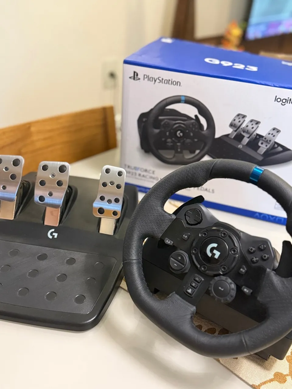 "logitech g923" no Brasil