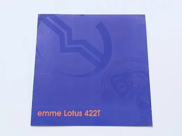 Emme Lotus 422 T - Catálogo Folder Prospecto Original - Livros e ...