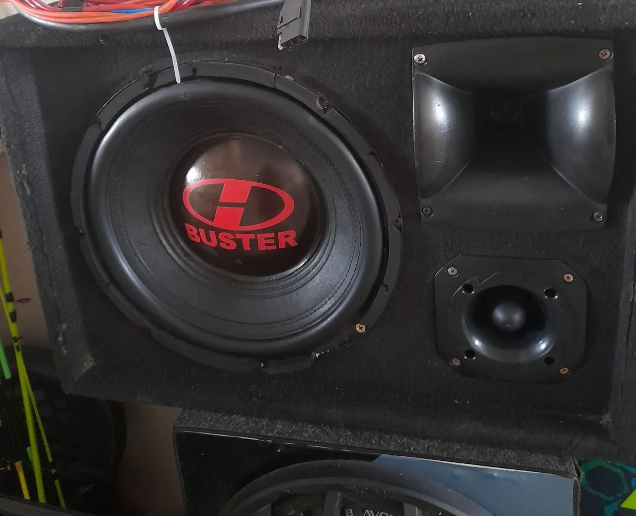 Caixa de Som Automotivo Buster Completa - Equipamentos e Acessórios de ...