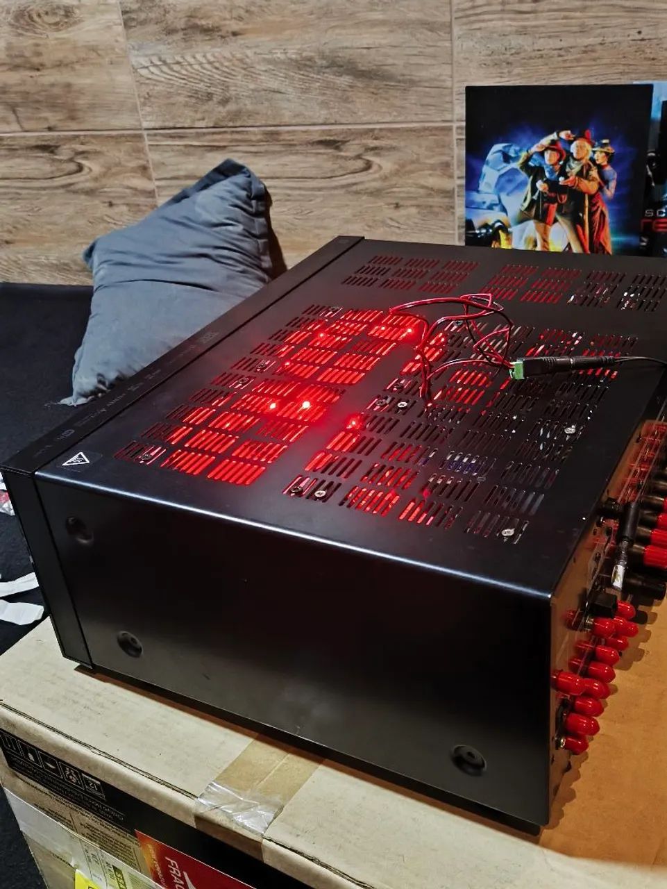 Receiver Onkyo Tx Nr6100 7.2 8k ATMOS VISION THX DTS-X na caixa ...