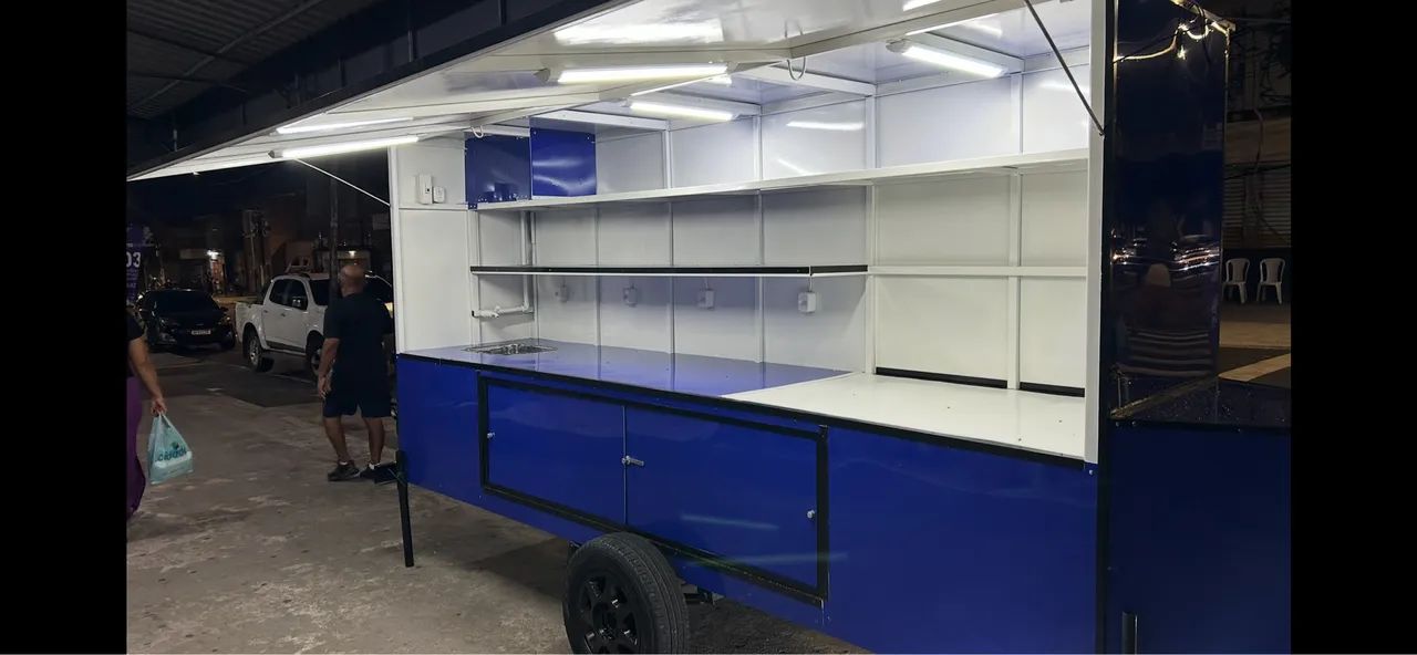 Vendo carro moderno e feito de ACM - Trailers e carrinhos comerciais ...