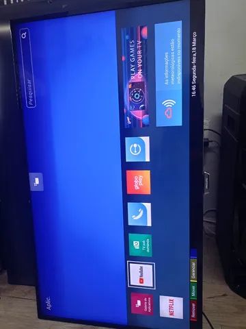 "tv smart 40 polegadas 4k" no Brasil