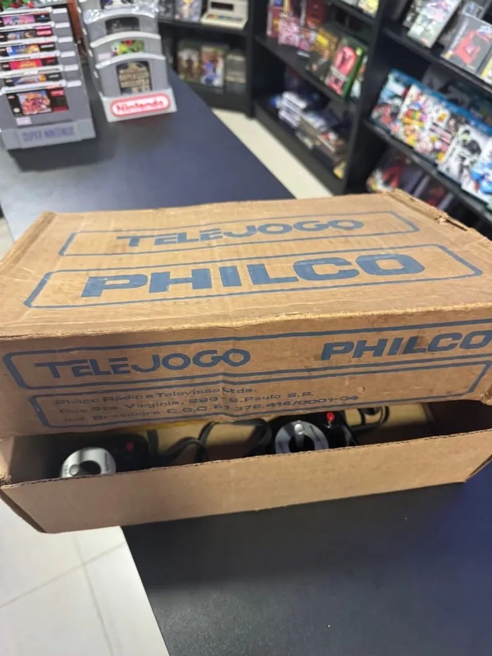Telejogo Philco 2 - Console Retrô Completo na Caixa Original - Jogos de ...