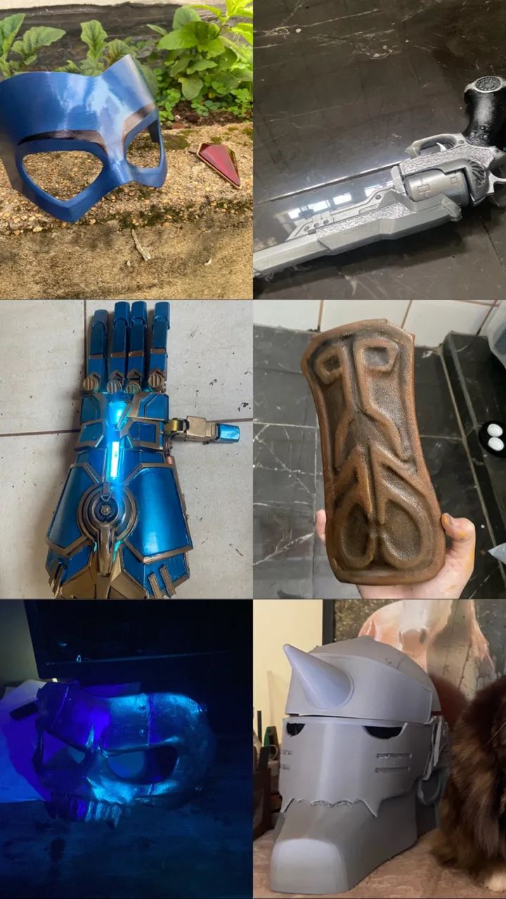 Props e acessórios cosplay - Hobbies e coleções - Setor de Habitações ...