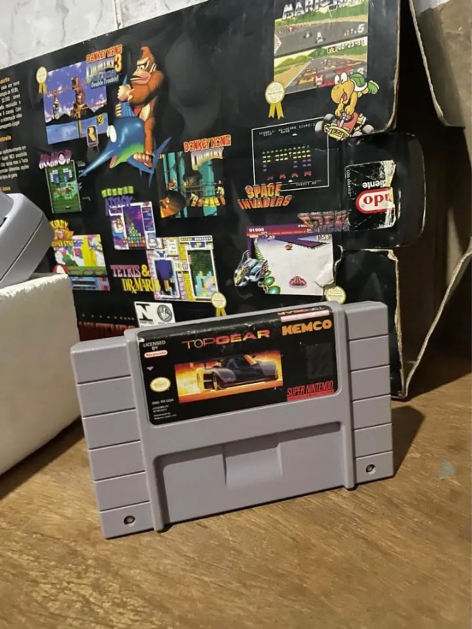 Super Nintendo Baby Completo Na Caixa +Top Gear - Consoles de Vídeo ...