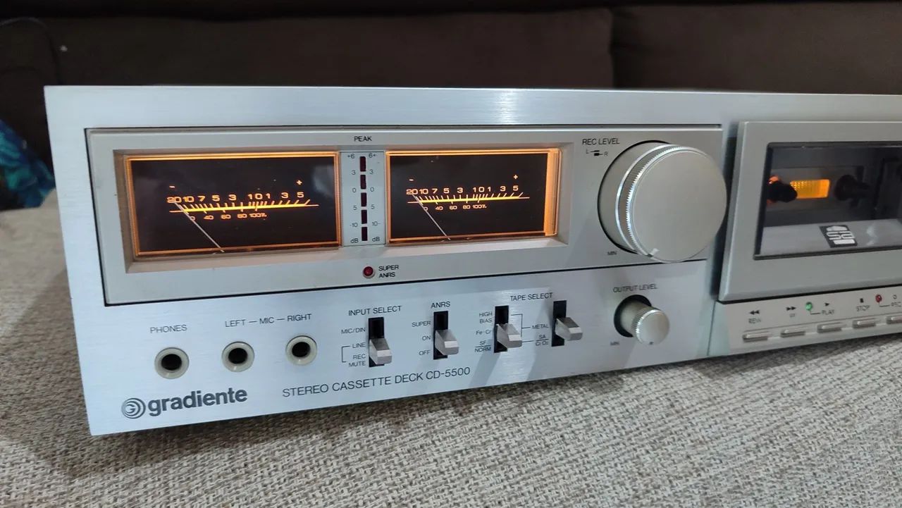 Gradiente CD-5500 - Deck Cassete Estéreo - Aparelhos de Som - Jardim Rêmulo Zoppi, Indaiatuba ...