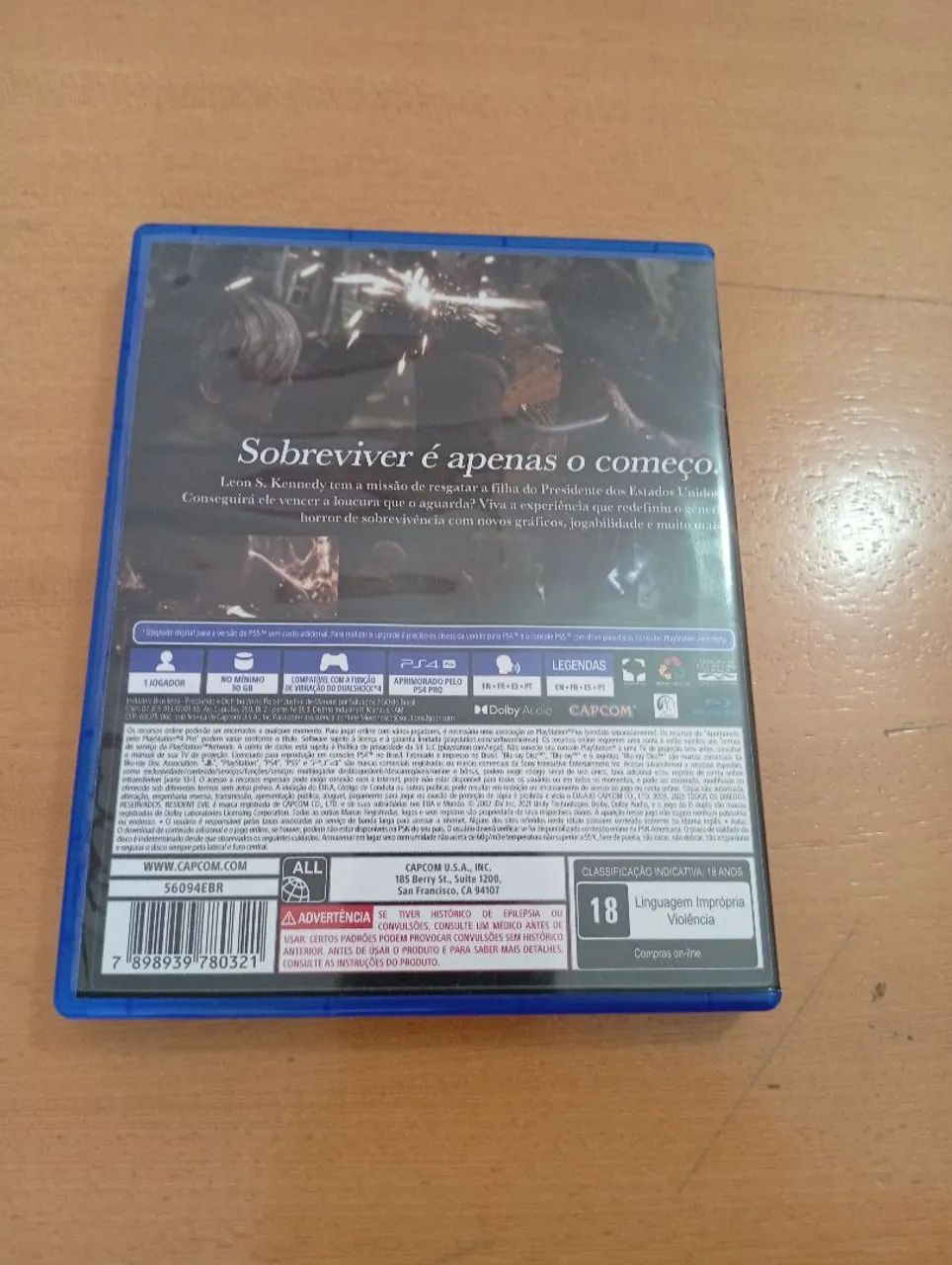 Resident Evil 4 Remake PS4 - Jogos de Vídeo Game - Cascadura, Rio de ...