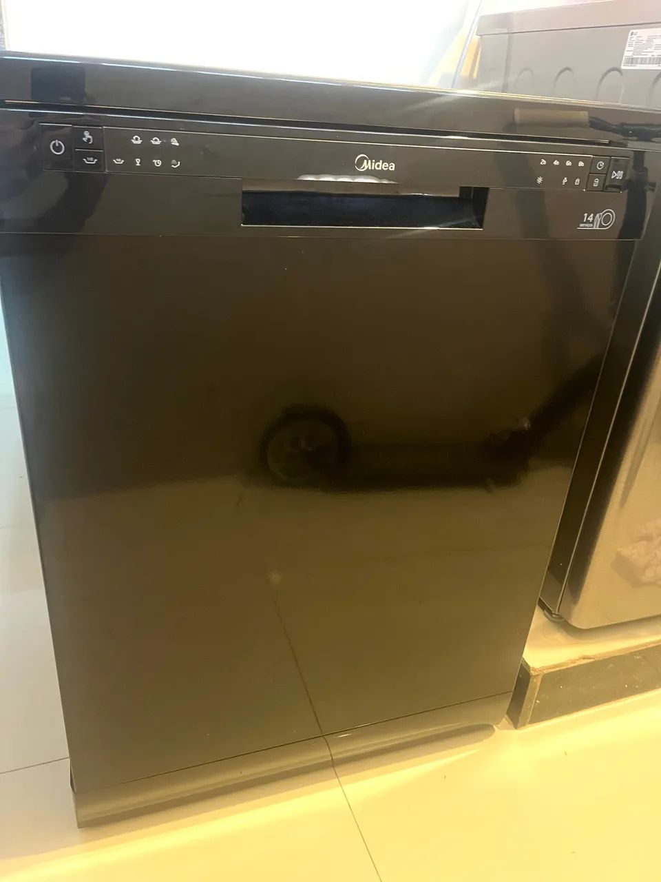 Lava-louças Midea DWA14P2 14 serviços - Preta - 220v - Nota Fiscal ...