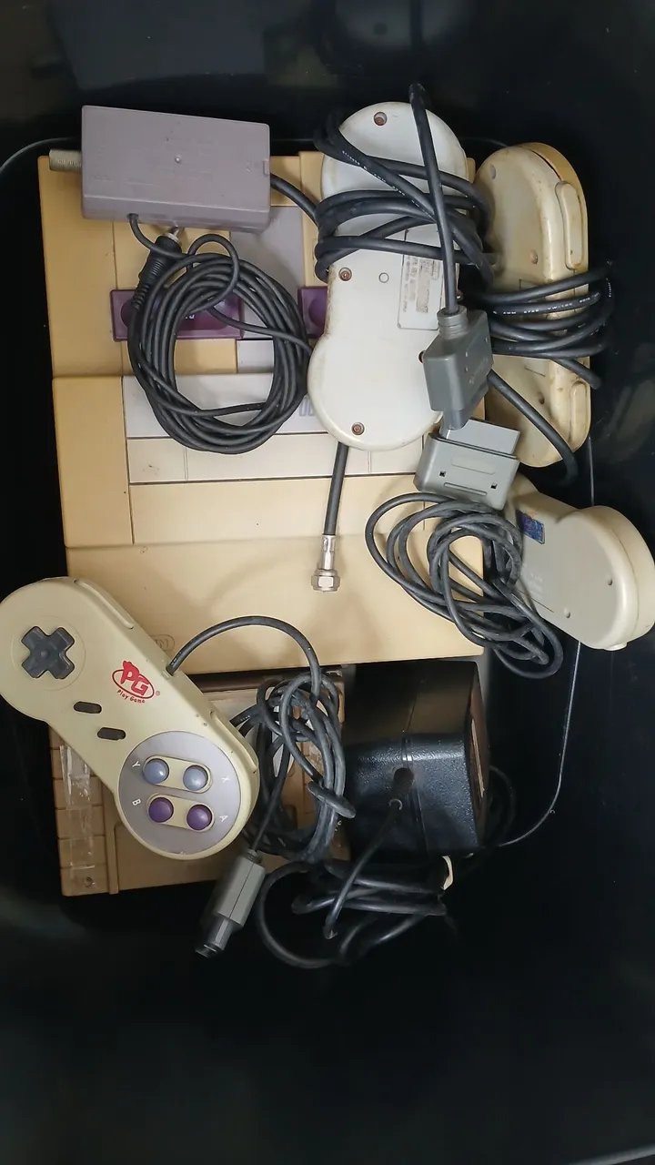 "super nintendo antigo" no Brasil