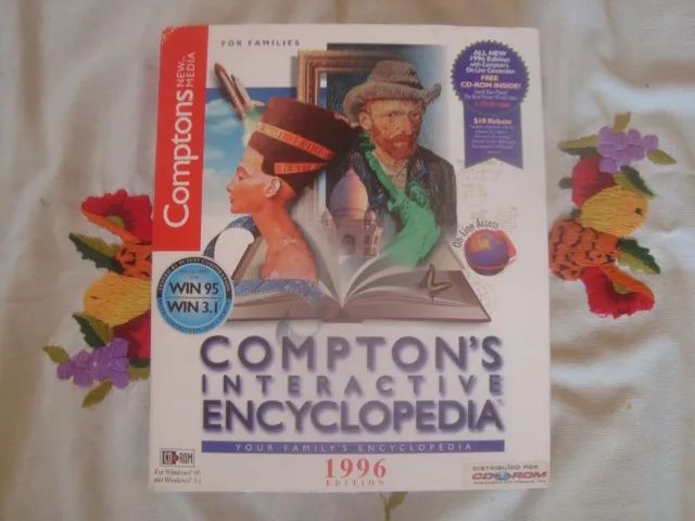 Enciclopédia Comptons Interactive Encyclopedia Edição 1996 USA ...