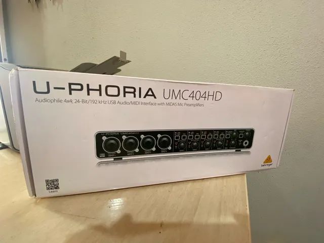 "behringer umc404hd" no Brasil