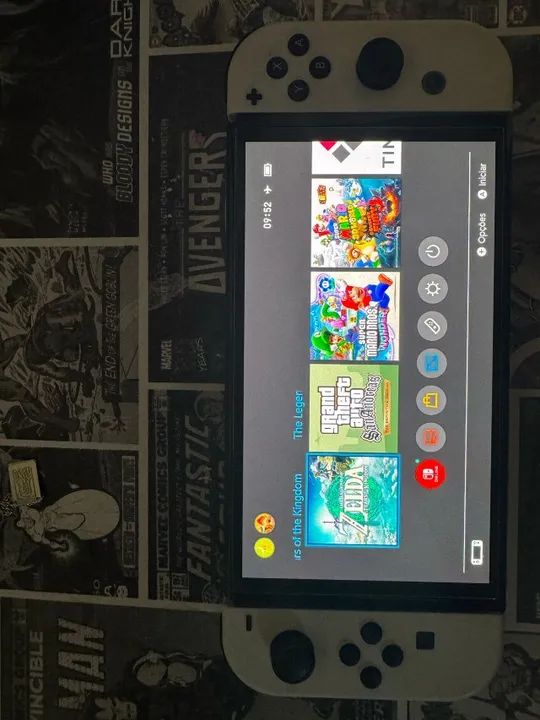 Nintendo Switch OLED Desbloqueado + 2 Joycons + Pro Controller - Consoles de Vídeo Game - Vila ...