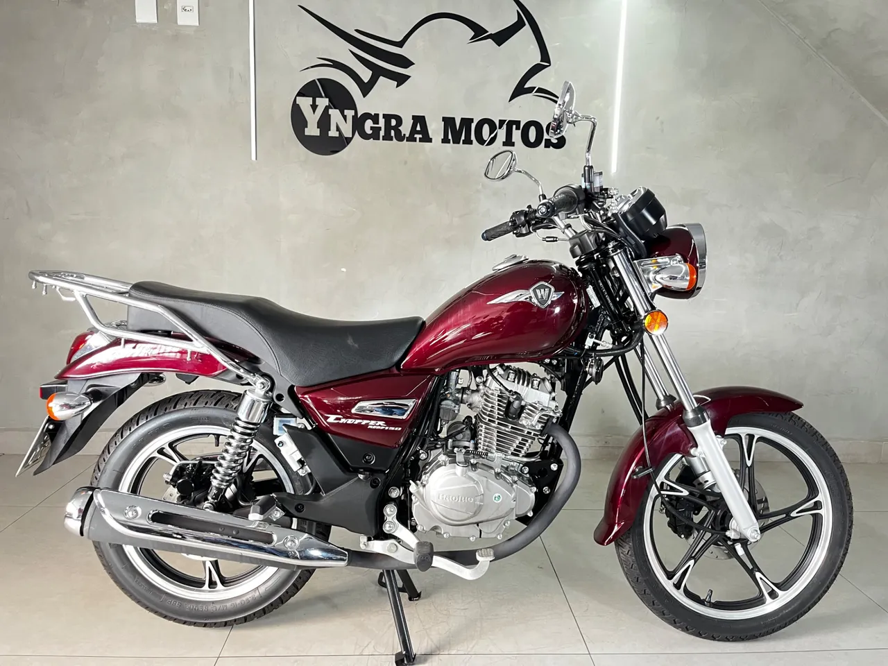 Motos HAOJUE CHOPPER no Brasil