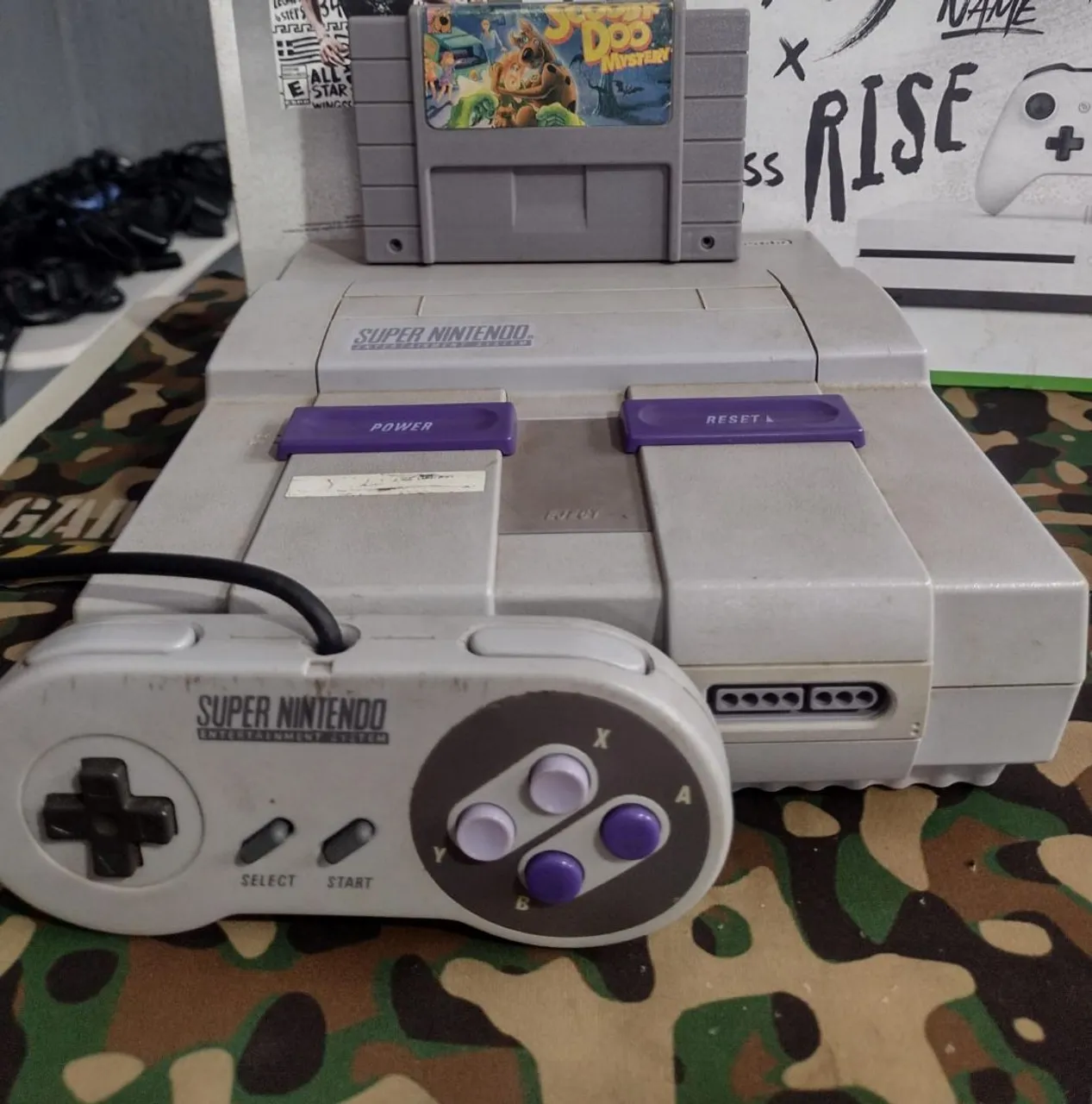 "super nintendo original" no Brasil