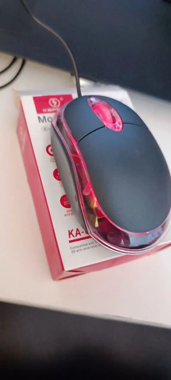 Mouse KA-601 - Conforto e Precisão - Periféricos e Acessórios de ...