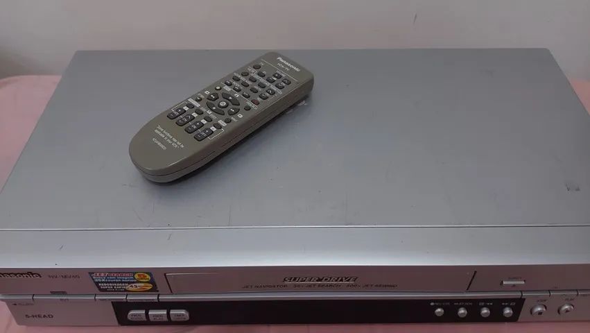 Video cassete VHS Panasonic 5 Cabeças - Jet Navigator - DVD, Blu-Ray e ...