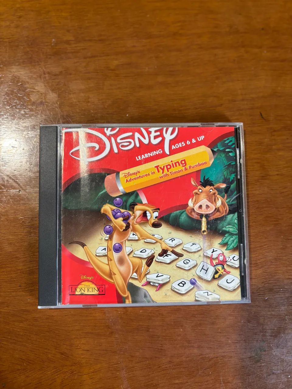CD-ROM Disney's Adventures in Typing With Timon & Pumba Jewel Case ...