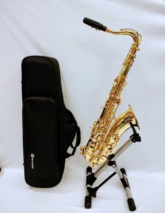 Sax Tenor Sib Harmonics Hts-100l Laqueado - Novo - Parcelo 18x - Aceito ...