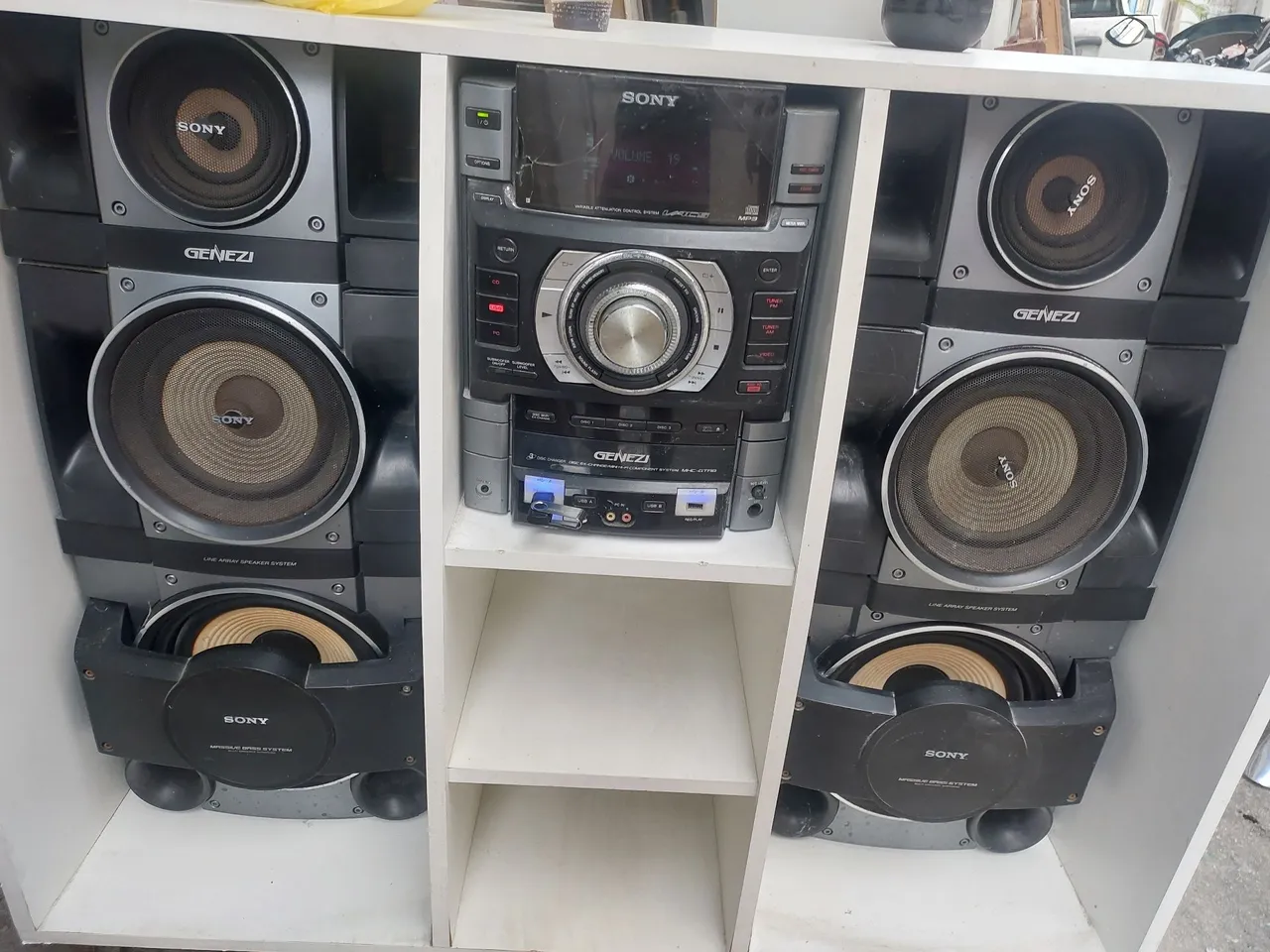 "aparelhos de som antigos sony" no Brasil