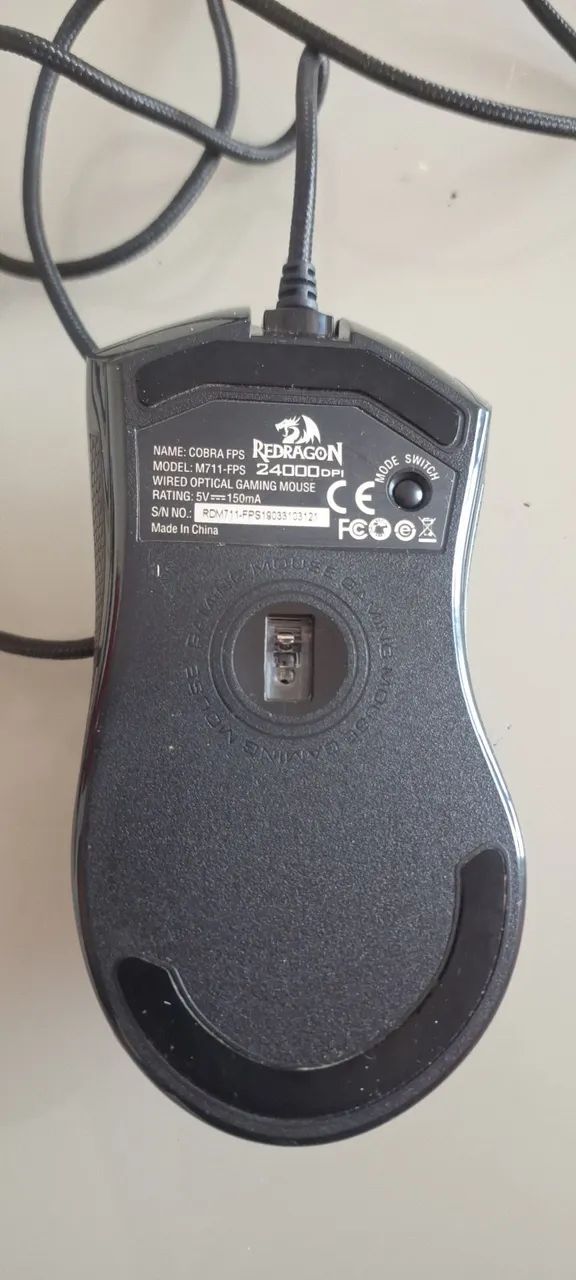 Mouse Gamer RedDragon Cobra FPS M711-FPS 24.000 DPI RGB - Periféricos e Acessórios de Computador ...