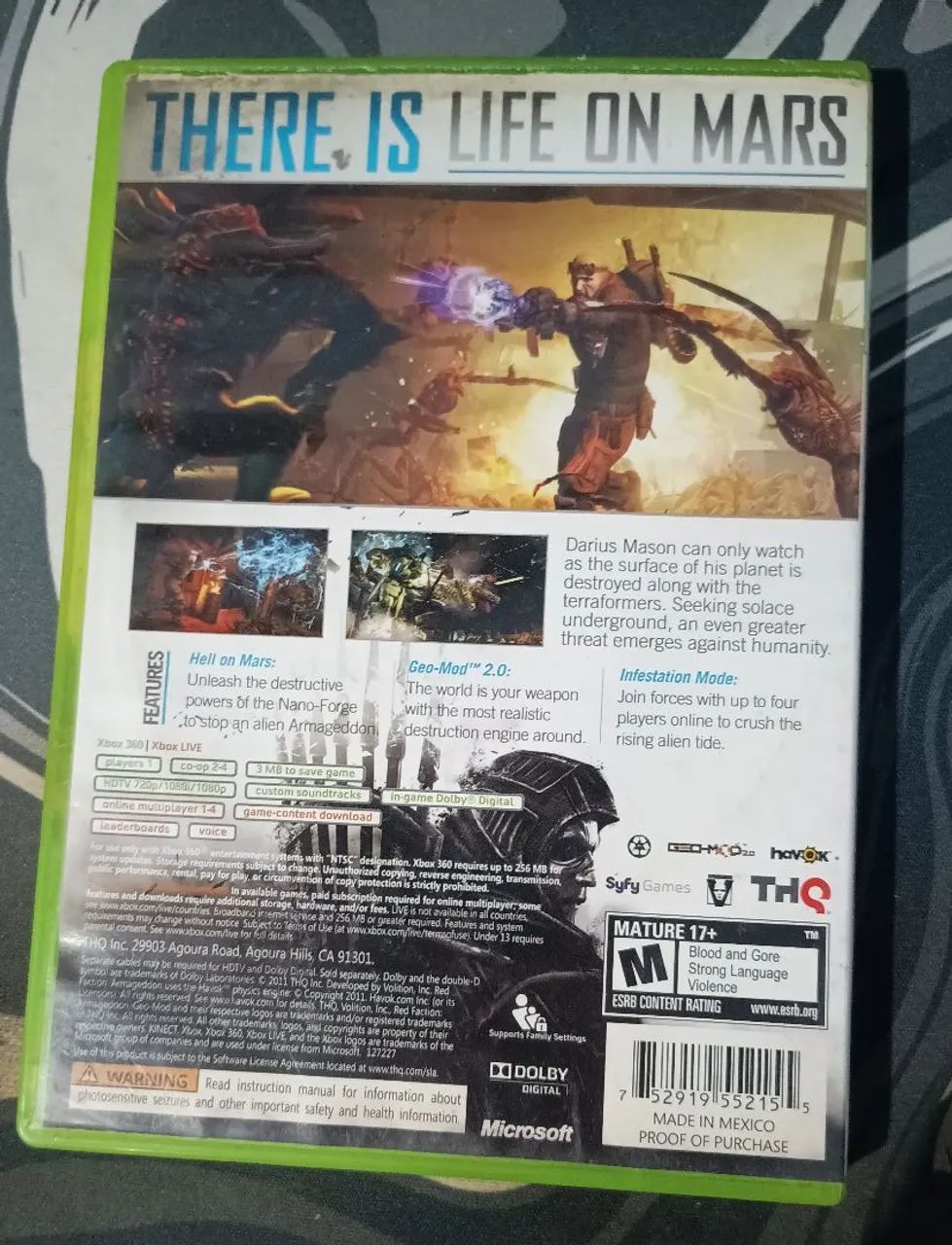 Red Faction: Armageddon xbox original - Jogos de Vídeo Game - Raul ...