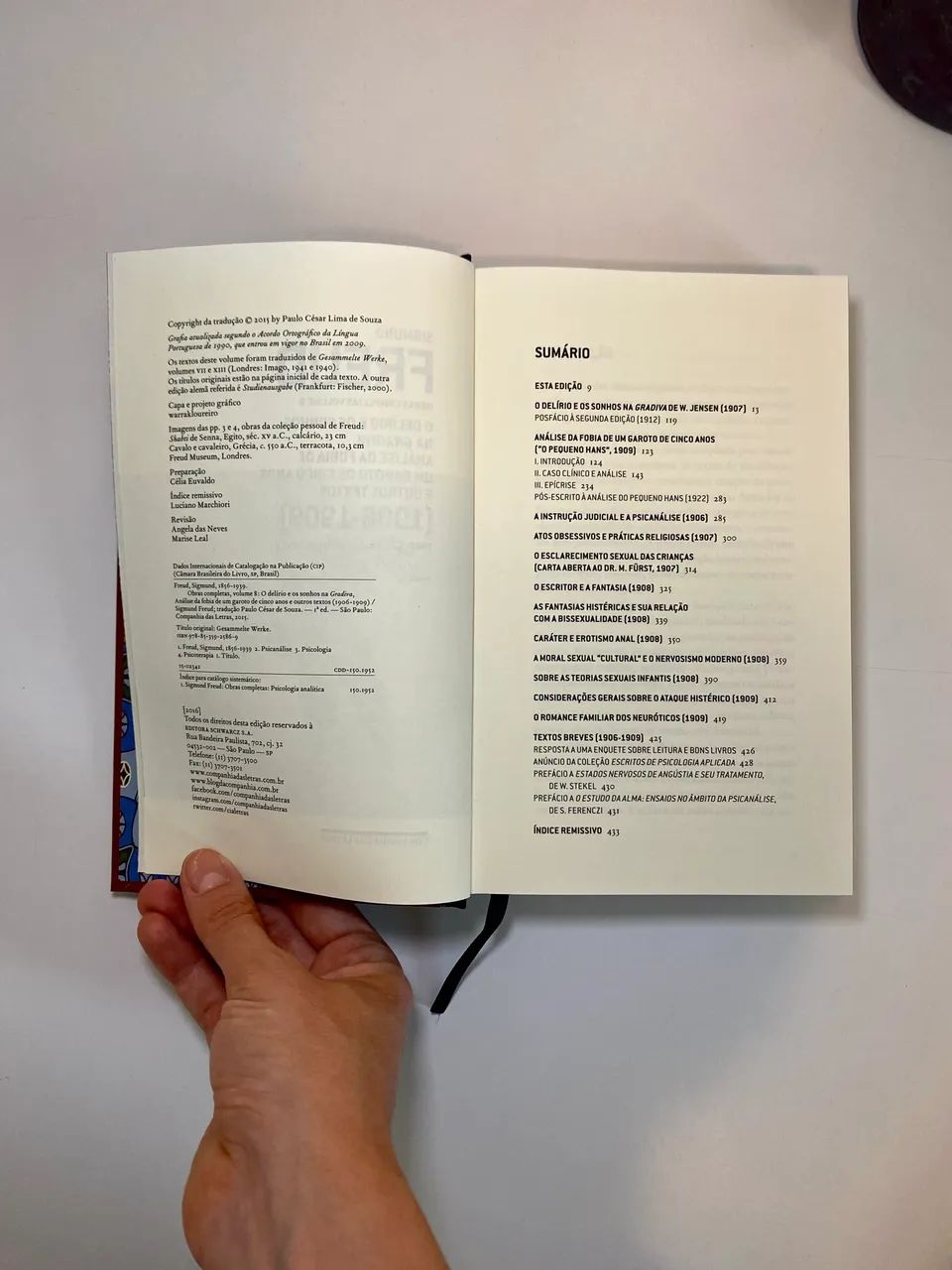 Livro Freud - OBRAS COMPLETAS VOLUME 8 O DELÍRIO E OS SONHOS NA GRADIVA ...