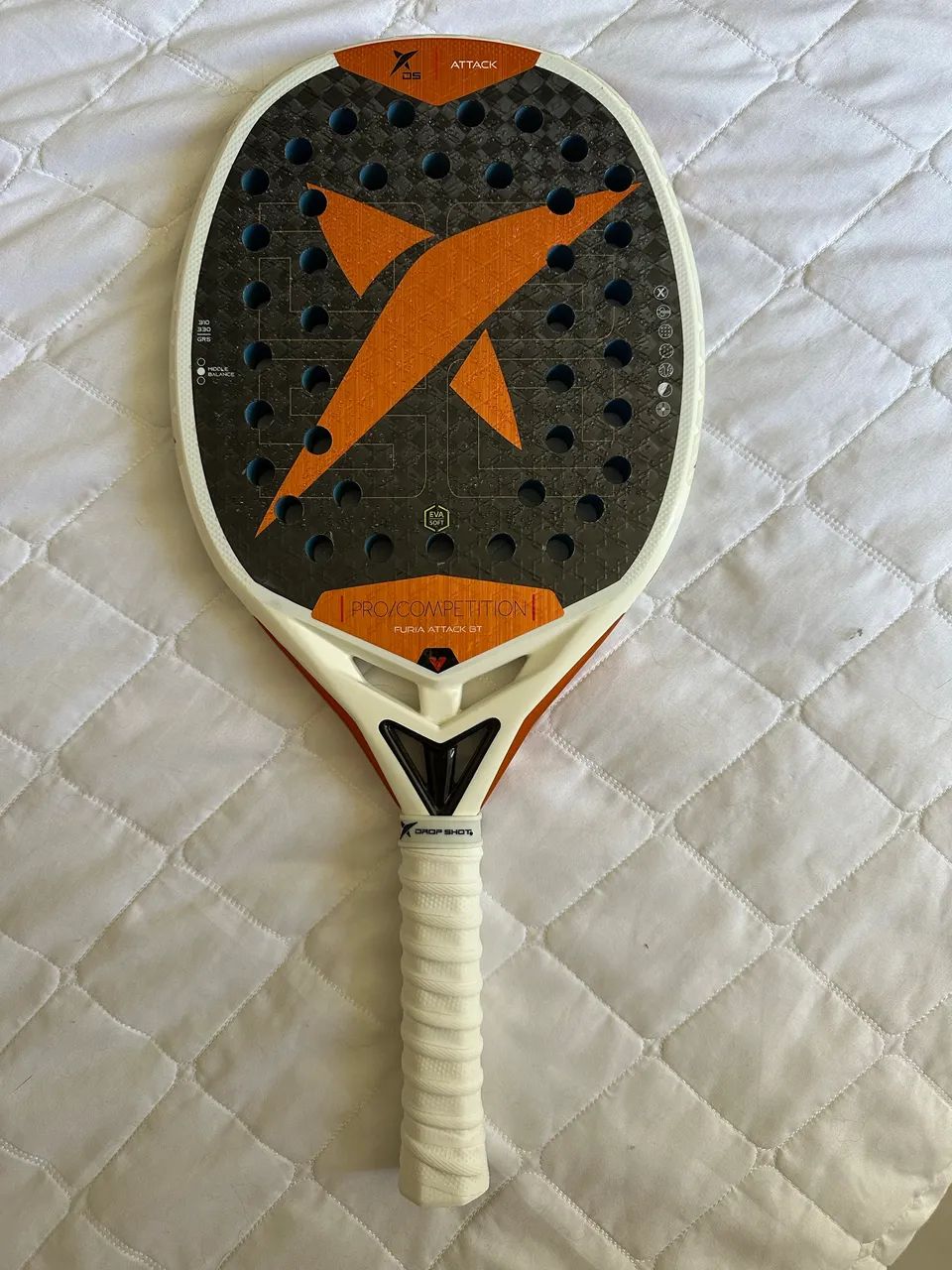 Raquete de Beach Tennis Drop Shot Furia Attack BT - Potência e Precisão ...