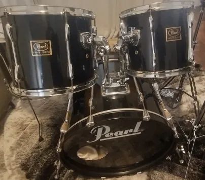 Bateria Pearl Anos 90 Export - Só Tambores - Shell Pack - Instrumentos ...