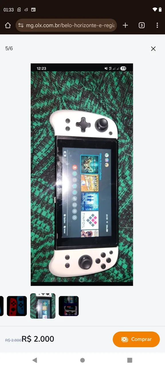 Nintendo switch V2 destravado - Consoles de Vídeo Game - Nossa Senhora ...