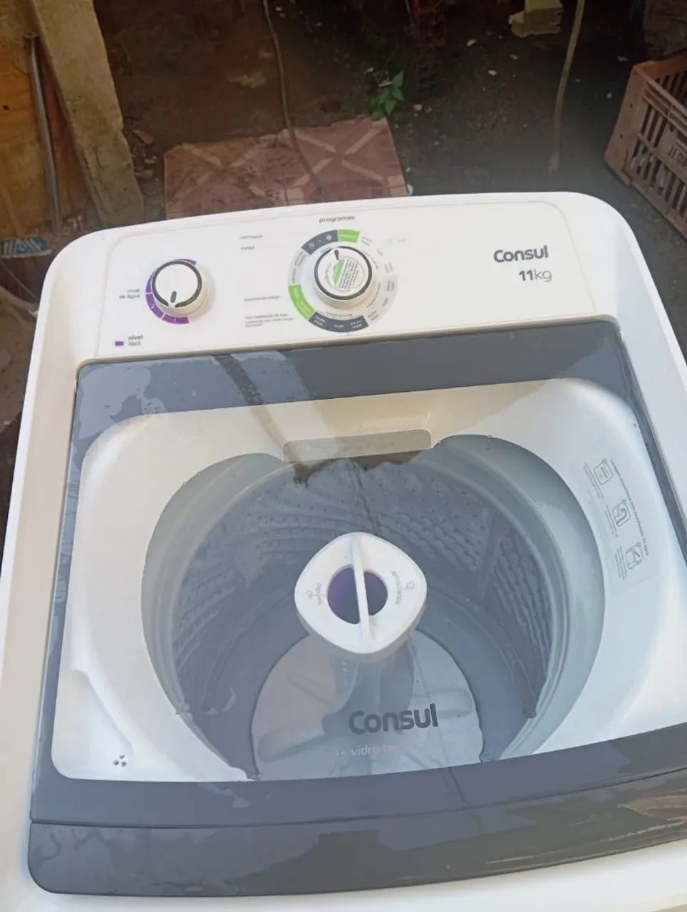 Máquina de Lavar Consul 11 KGs Semi Nova e AR Condicionados de Janela ...
