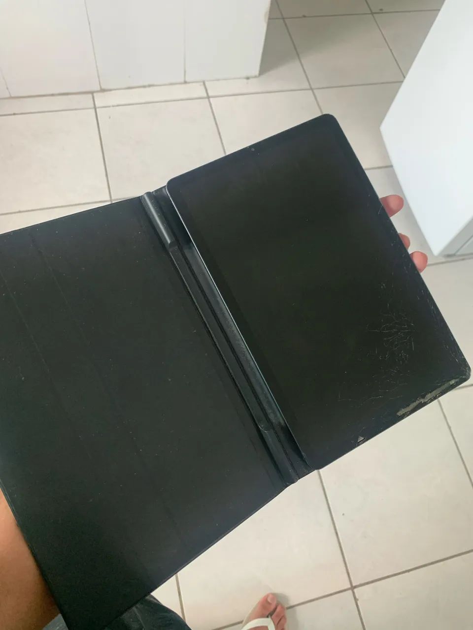 Tablet Samsung Tab S6 Lite. Tela quebrada - Tablets e E-Readers ...