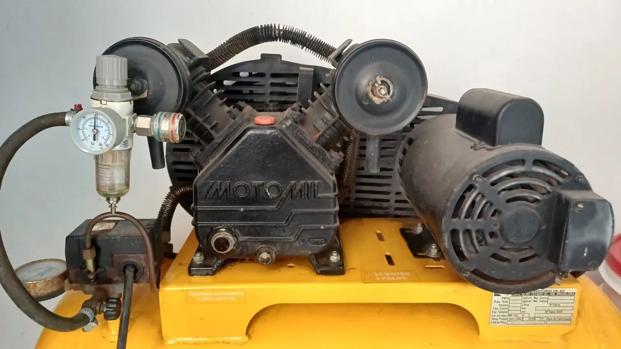 Compressor Motomil 100L - Ferramentas de Pintura - Vila Formosa ...
