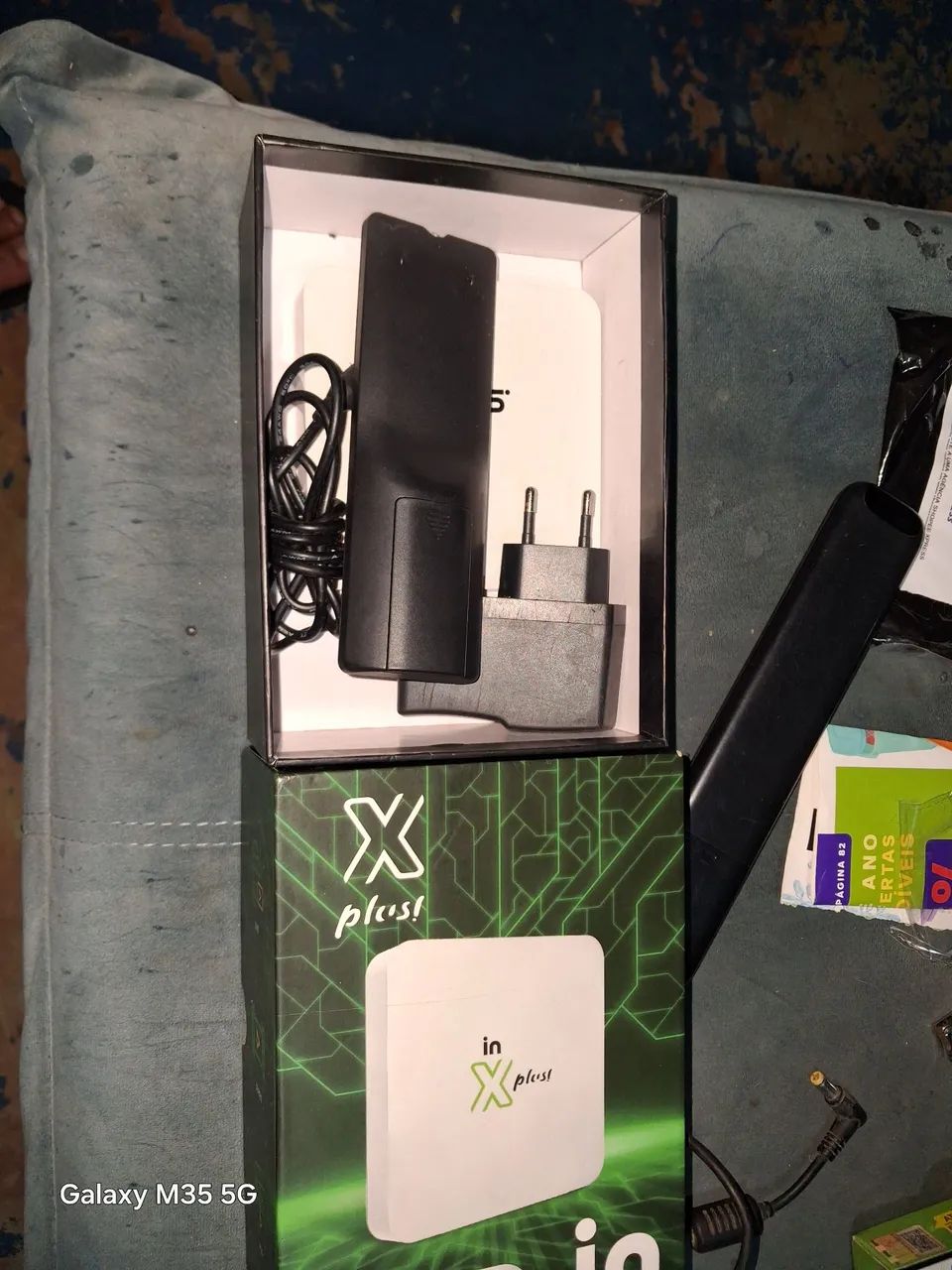 Receptor X plus! Usado com acessórios - Projetores e Telas de Projeção ...