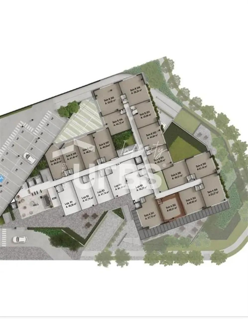 Atelier Opus - Sala Comercial - Comércio e indústria - Park Lozandes ...