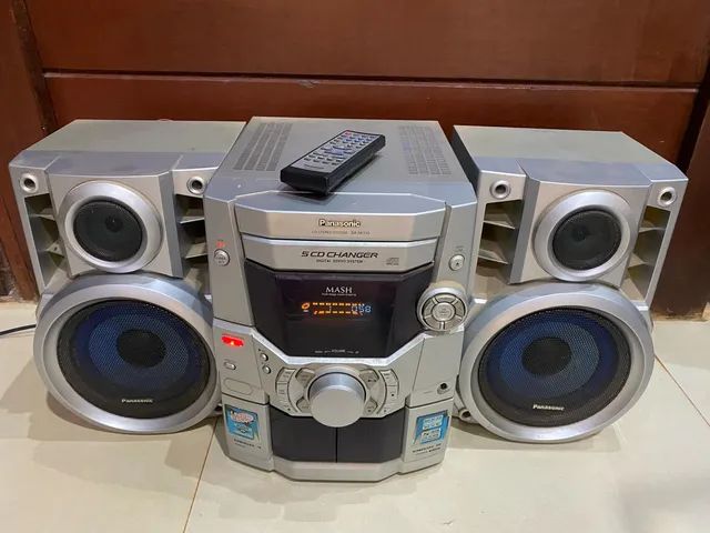 "som micro system panasonic" no Brasil