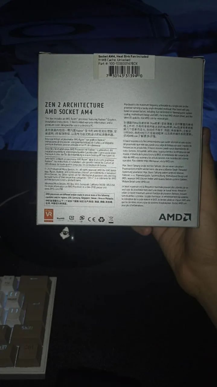 Ryzen 5 4600g + Cooler box - Processadores - Poço Verde, Cachoeiras de ...